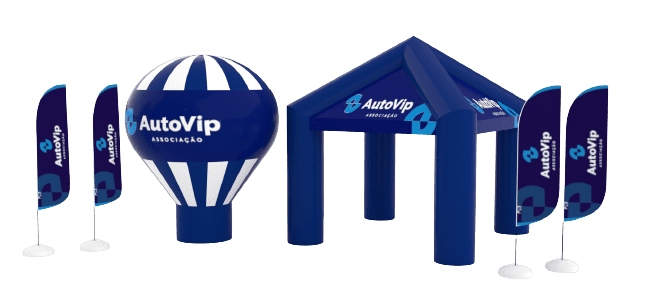Combo Inflável | FlexBanner